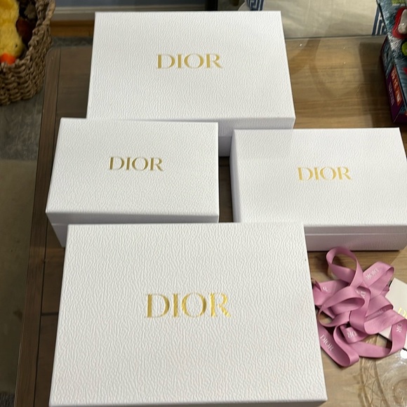 Dior | Accessories | Dior Empty Box Lot 4 Boxes | Poshmark